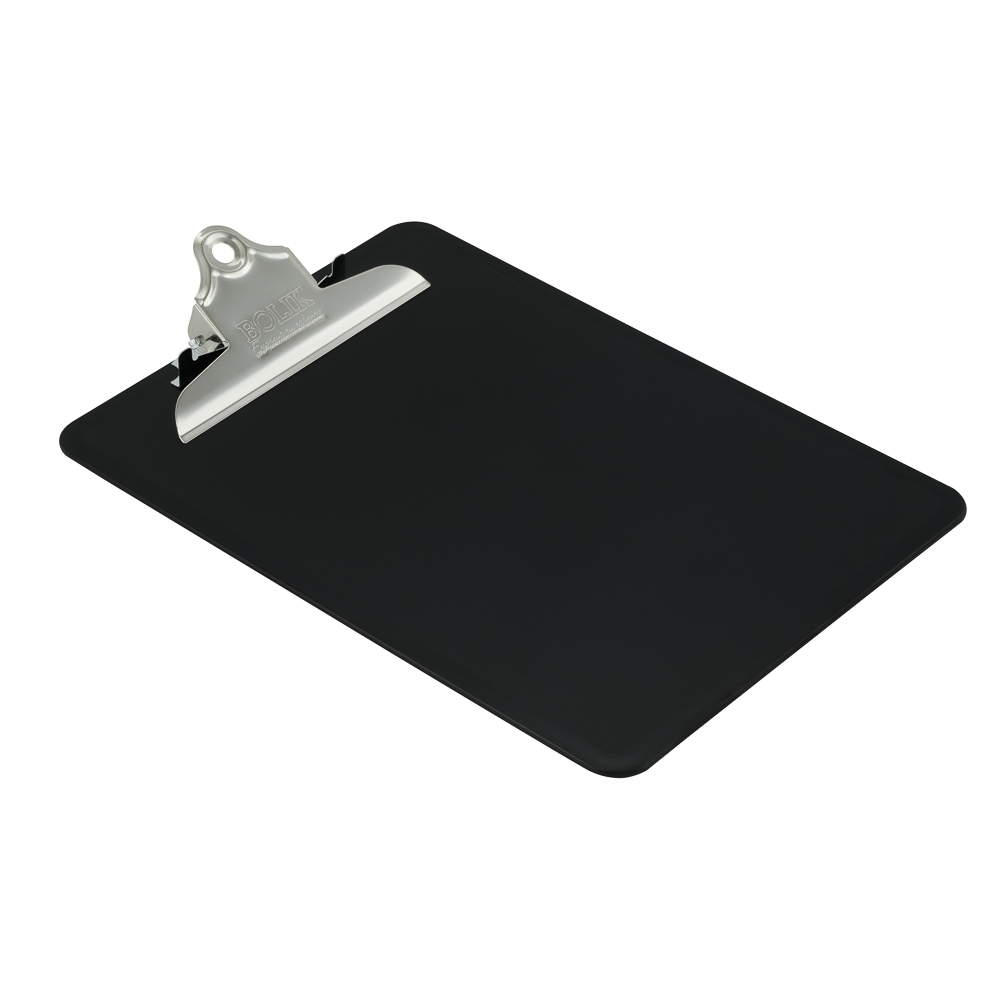 Tabla Shanon Bolik Plástica Carta Negro | Multicopy